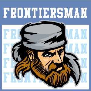 Frontiersman – Modern Mascot and Team Logos