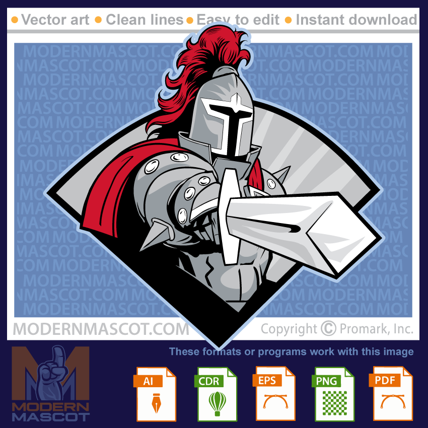 Knight Logo - knight_logo_24_03 – Modern Mascot and Team Logos