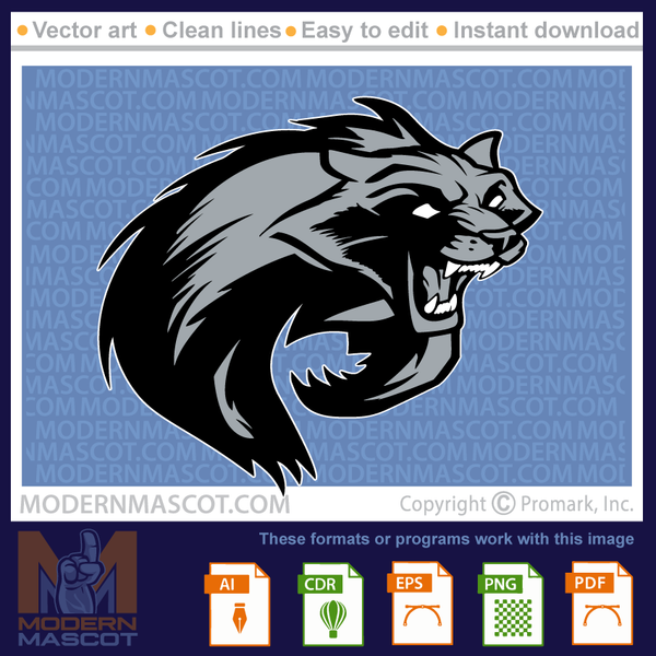 Wolverine Logo - wolverine_23_01 – Modern Mascot and Team Logos