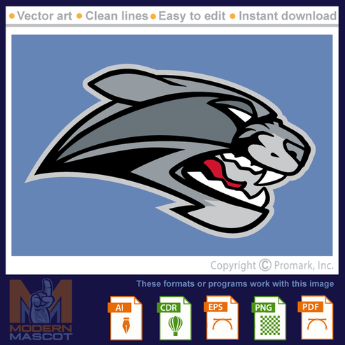 Wolverine Logo 6 - wolverine_22_06 – Modern Mascot and Team Logos