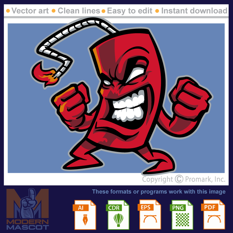 dynamite logo vector