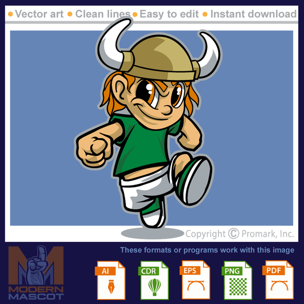 Viking Run - viking_22_track_01 – Modern Mascot and Team Logos